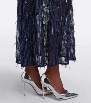 ROTATE BY BIRGER CHRISTENSEN Sequined Gown