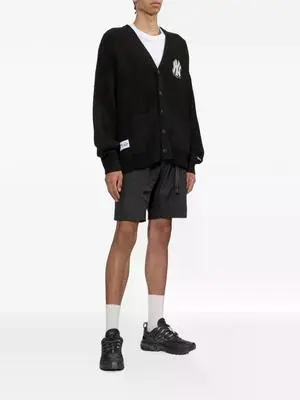 New Era Logo-patch Knit Cardigan