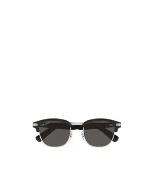 Cartier Square Frame Sunglasses - Black And Silver