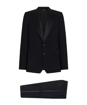 Dolce & Gabbana Dolce Gabbana Single-breasted Tuxedo Sicilia Light Suit