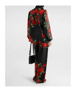 Dolce & Gabbana Dolce Gabbana Rose Printed Shirt
