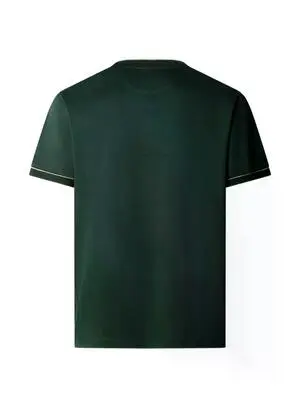 HACKETT  Contrast-trim Logo-patch T-shirt
