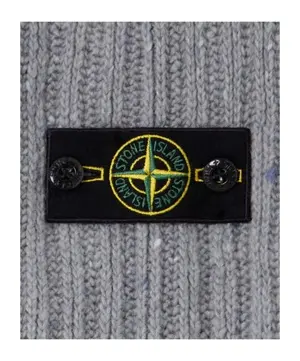 Stone Island Regular-fit Crewneck Jumper With Fine Ribbing