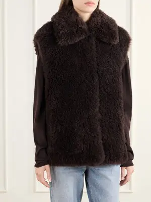YVES SALOMON Shearling Vest