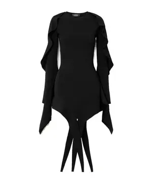 MUGLER Solid-color Dress