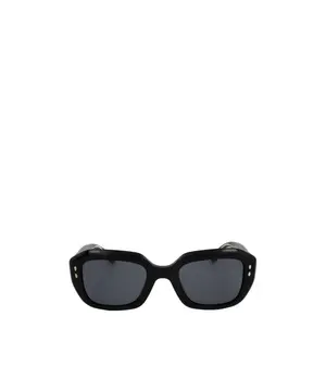 Isabel Marant Étoile Square Frame Sunglasses - Black