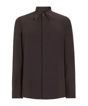 Dolce & Gabbana Dolce Gabbana Martini Long-sleeved Shirt - Brown