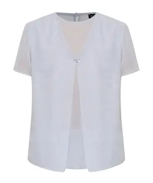Emporio Armani Short-sleeve Layered Top