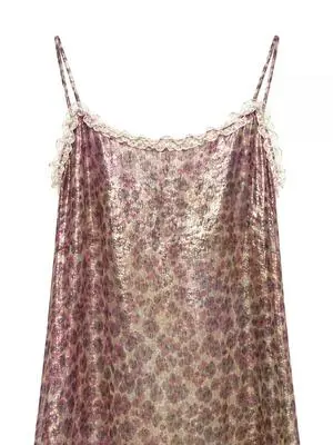 Miu Miu Leopard-print Lace-trim Mini Dress