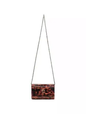 Kurt Geiger Party Eagle Tortoiseshell-effect Clutch Bag