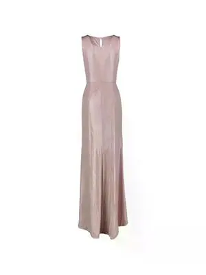MARCO GABRIELLI ATELIER Draped V-neck Maxi Dress