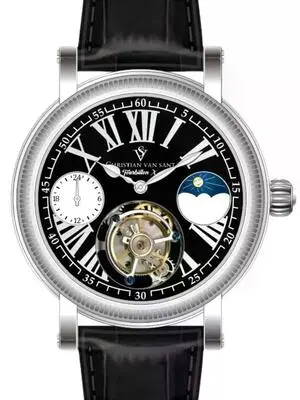 CHRISTIAN VAN SANT Tourbillon X Limited Edition 45mm Watch - Black
