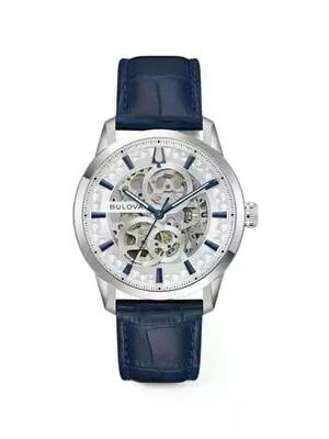 Bulova Sutton 40mm Watch - Silver