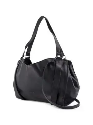 DIESEL® D-one Leather Tote Bag - Black