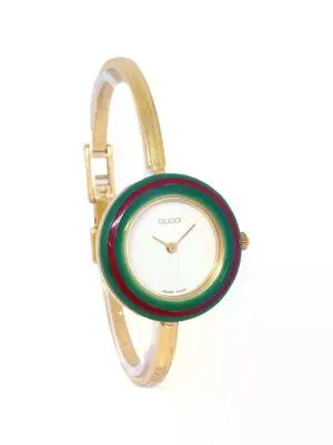 Gucci Change Bezel Chameleon 25mm Watch - White