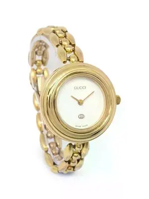 Gucci 11/12 Change Bezel 25mm Watch - White
