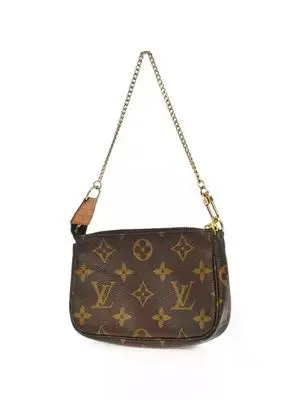 LOUIS VUITTON 2007 Mini Pochette Accessoires Clutch Bag
