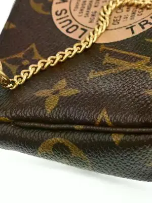 LOUIS VUITTON 2007 Mini Pochette Accessoires Clutch Bag
