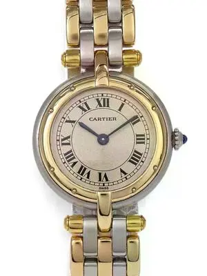 Cartier 1980-1990s Panthère Vendôme 3-row 24mm Watch - Silver