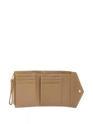 Lacoste Crocodelle Leather Billfold Wallet