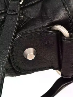 Balenciaga Daily Leather Shoulder Bag