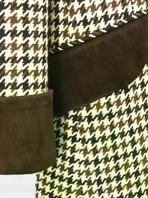 Celine Houndstooth Wool Jacket