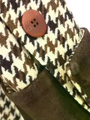 Celine Houndstooth Wool Jacket