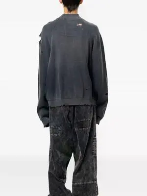 Mihara Yasuhiro Sun Faded Like Knit Cardigan