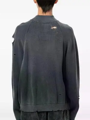 Mihara Yasuhiro Sun Faded Like Knit Cardigan