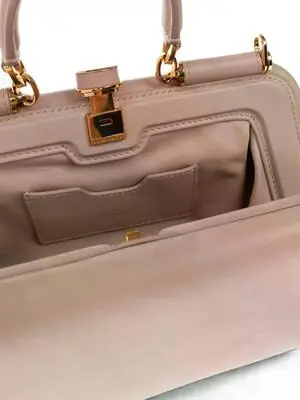 Dolce & Gabbana Medium Grandma Leather Tote Bag