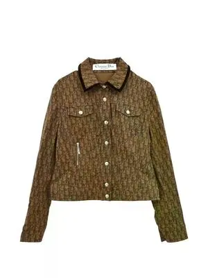 Dior 2005 Romantic Trotter Denim Jacket - Brown