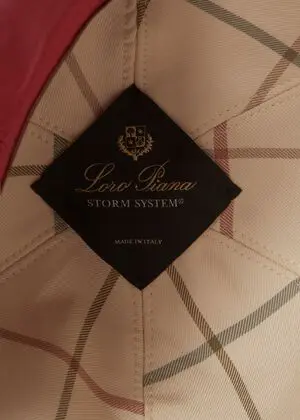 Loro Piana Baseball Cap - Red