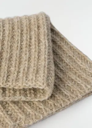 LEMAIRE Neck Warmer Alpaca And Yak Wool Blend
