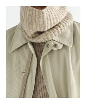 LEMAIRE Neck Warmer Alpaca And Yak Wool Blend