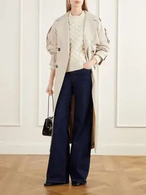 SKALL STUDIO Lennox Cable-knit Wool Sweater