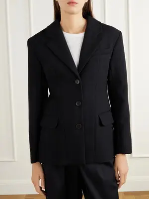 SKALL STUDIO Barbara Wool-twill Blazer