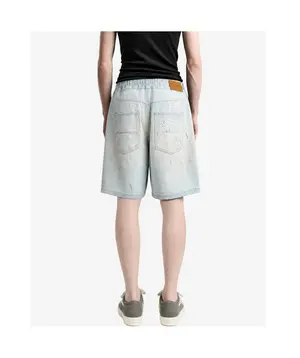 Amiri Crystals Denim Shorts - No