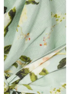 Erdem Short Halter Top