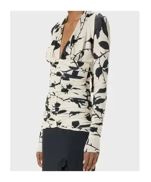 Blumarine Pleated Top - No