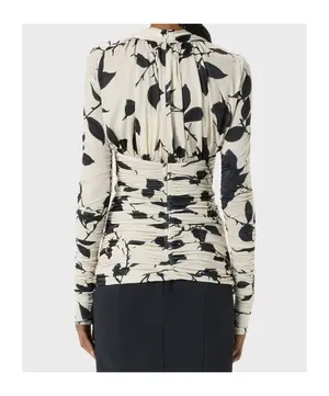 Blumarine Pleated Top - No
