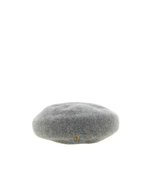 VIVIENNE WESTWOOD Basque Beanie - Grey