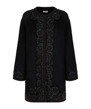 P.a.r.o.s.h Floral-embellished Coat