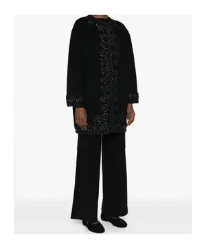 P.a.r.o.s.h Floral-embellished Coat