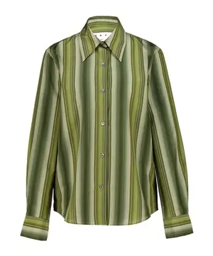 Marni Striped Long-sleeved Shirt
