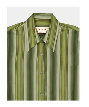 Marni Striped Long-sleeved Shirt
