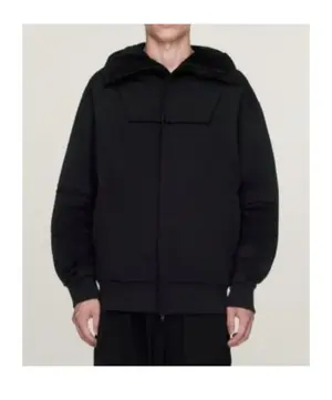 Y3 French Terry Ninja Cotton Hoodie