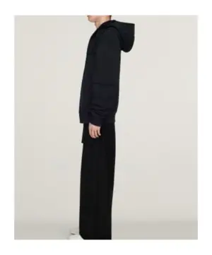 Y3 French Terry Ninja Cotton Hoodie
