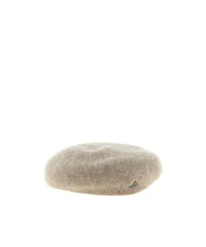 VIVIENNE WESTWOOD Basque Beanie - Light Brown