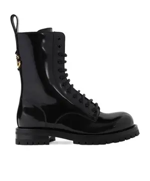 DOLCE & GABBANA Lace-up Ankle Boots