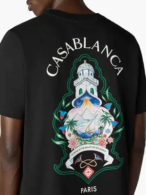 Casablanca Tennis Club Triangle T-shirt
